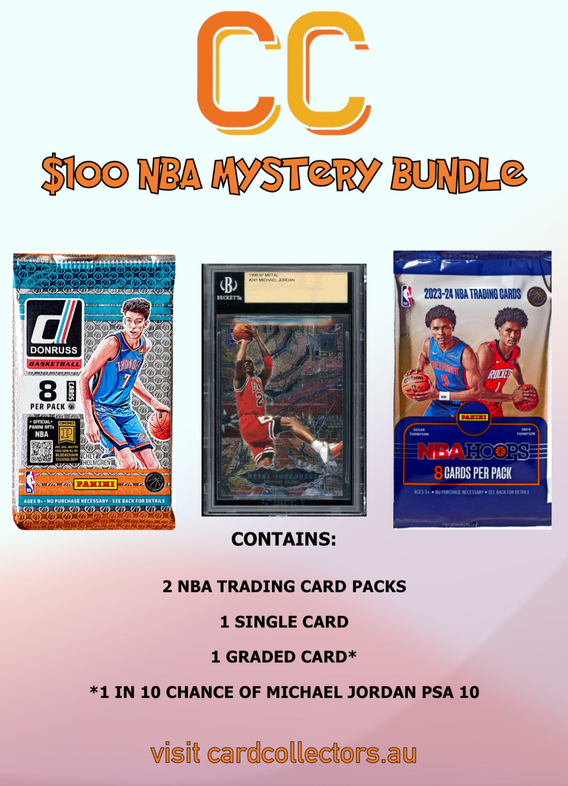 $100 NBA Exclusive TCG Expo Mystery Bundle – Cardcollectors