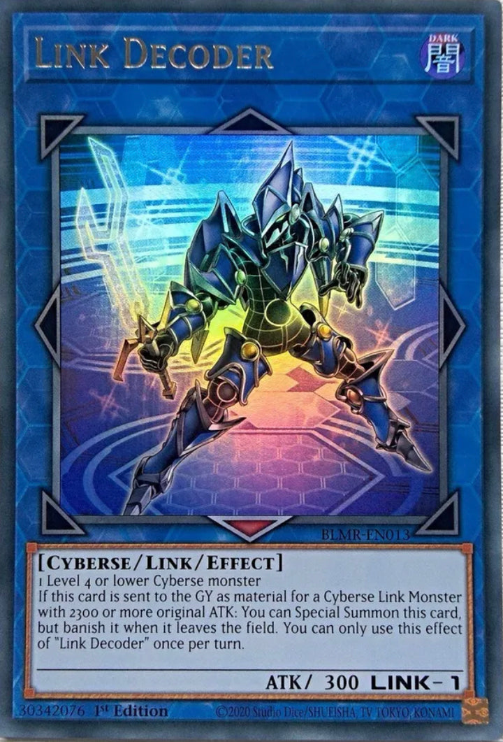 Yu-Gi-Oh! TCG - Link Decoder BLMR-EN013 – Cardcollectors