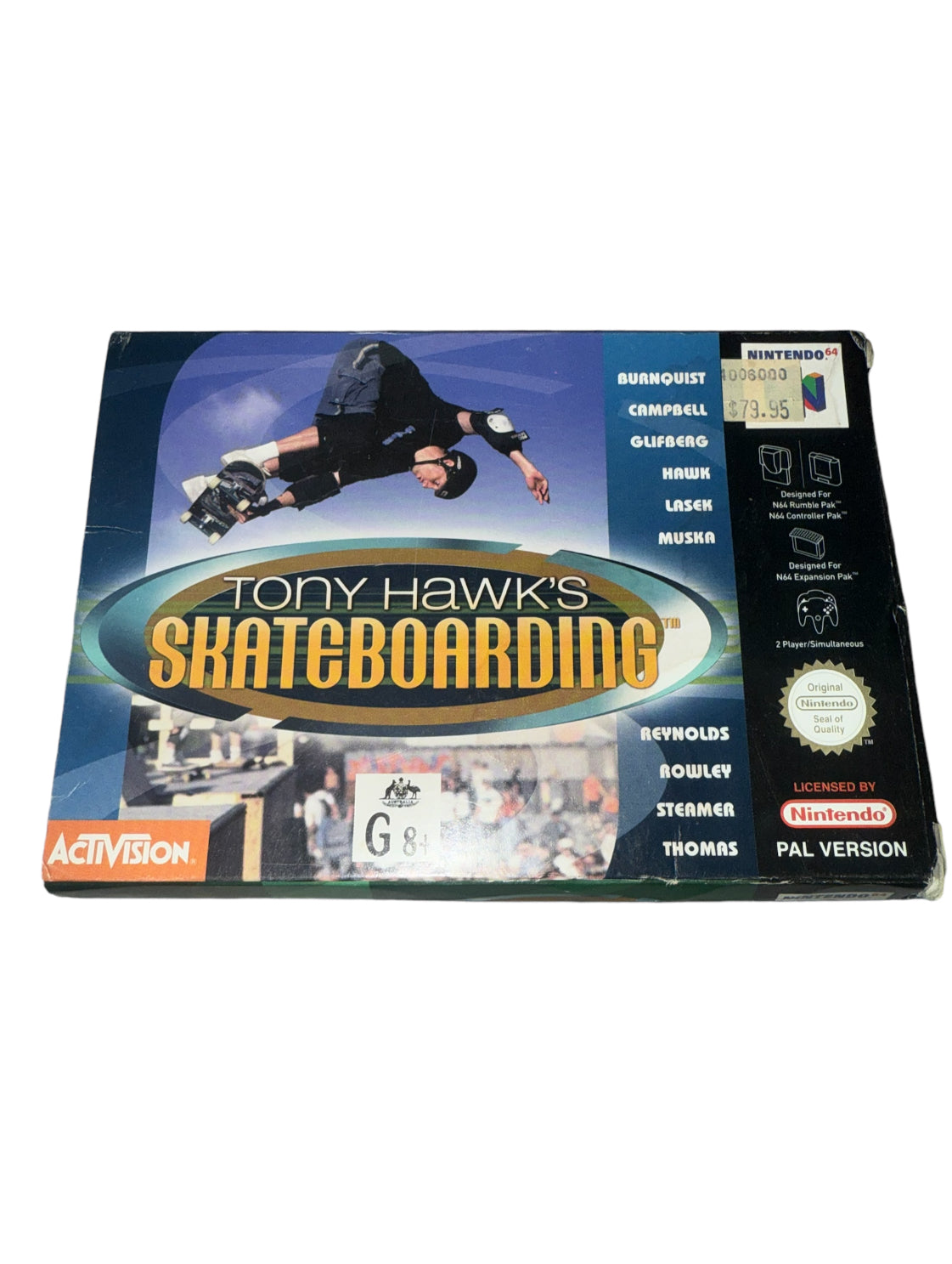 Tony Hawk's Skateboarding (Nintendo 64 PAL) – Cardcollectors