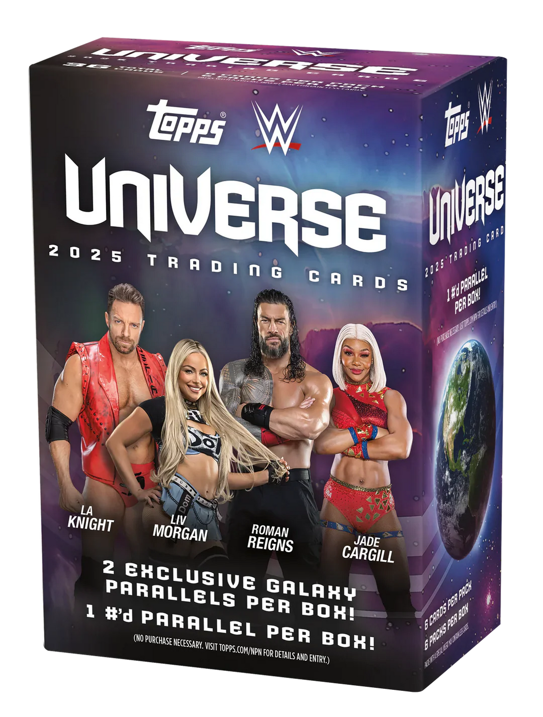WWE - 2025 Topps WWE Universe Wrestling Value Box – Cardcollectors
