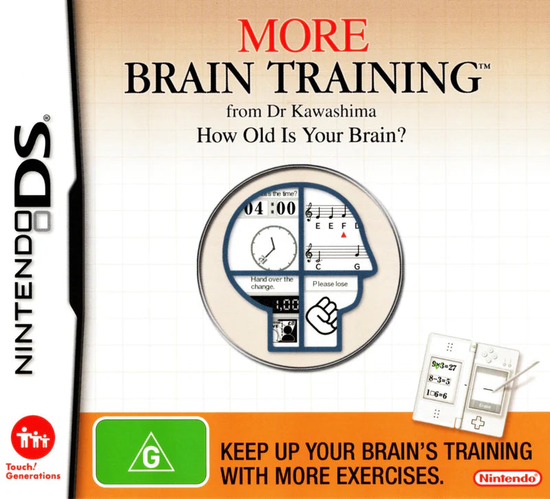 Dr Kawashima's More Brain Training (Nintendo DS PAL) – Cardcollectors
