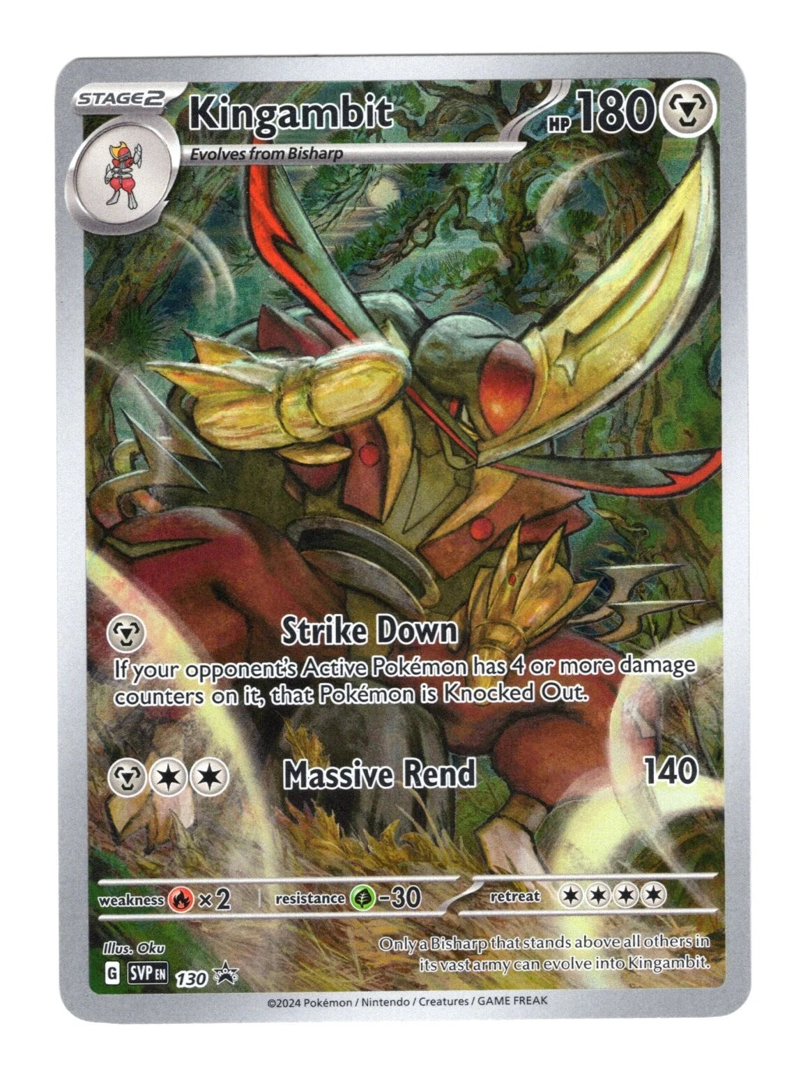 Pokemon TCG - Kingambit #130 – Cardcollectors