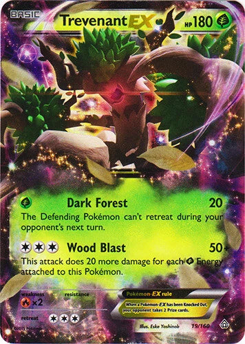 Pokemon TCG - Trevenant EX #19 – Cardcollectors