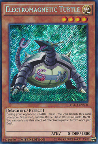 Yu-Gi-Oh! TCG - Electromagnetic Turtle YGLD-ENA00 – Cardcollectors